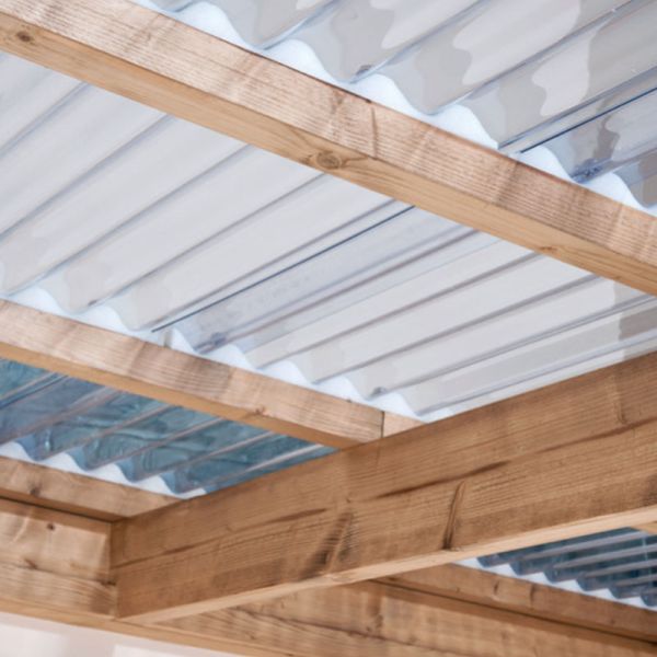 1.1mm Clear Corrugated Roof Sheet 1830mm x 660mm (6ft x 2ft)